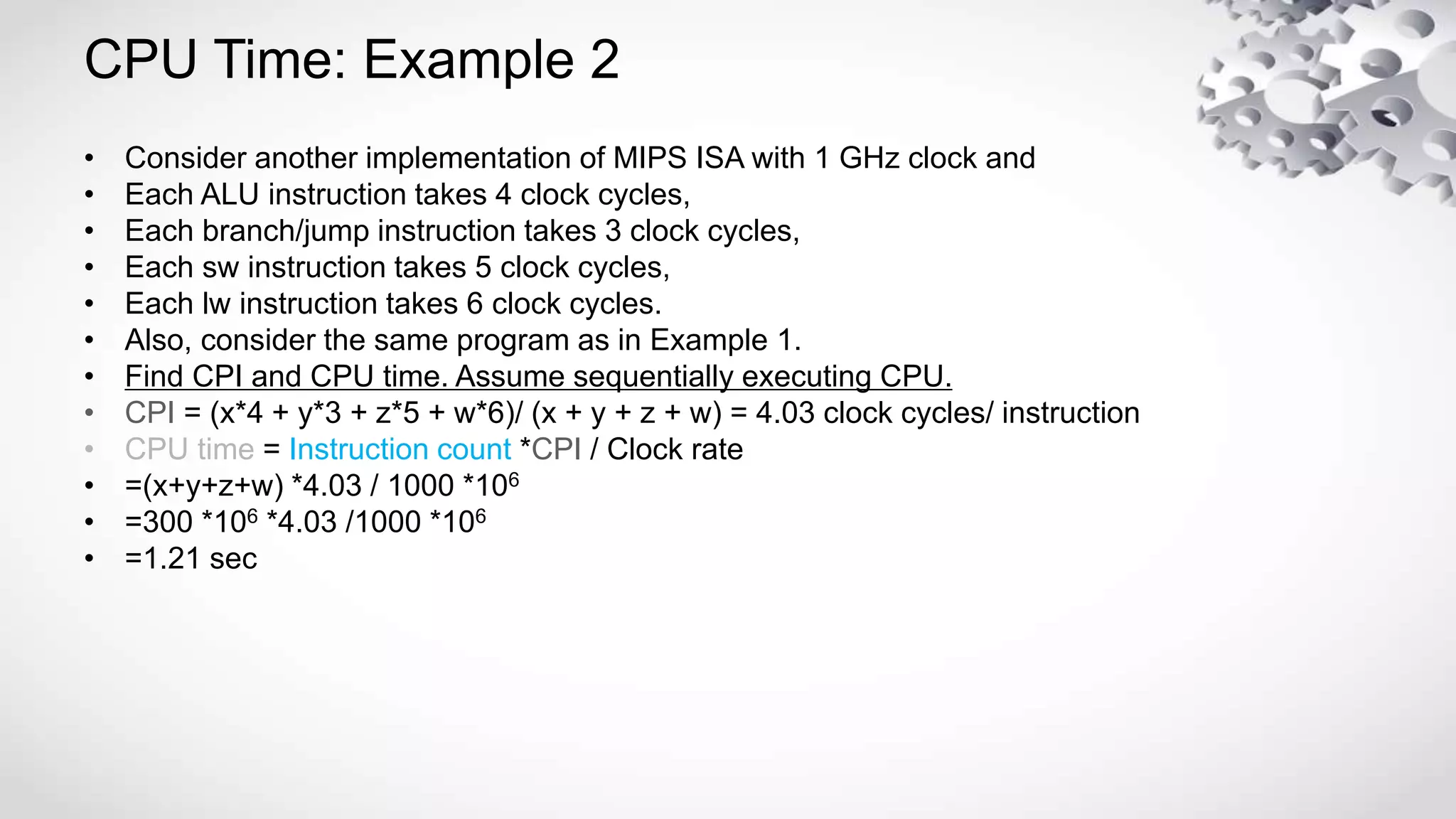 Cpu performance matrix | PPTX