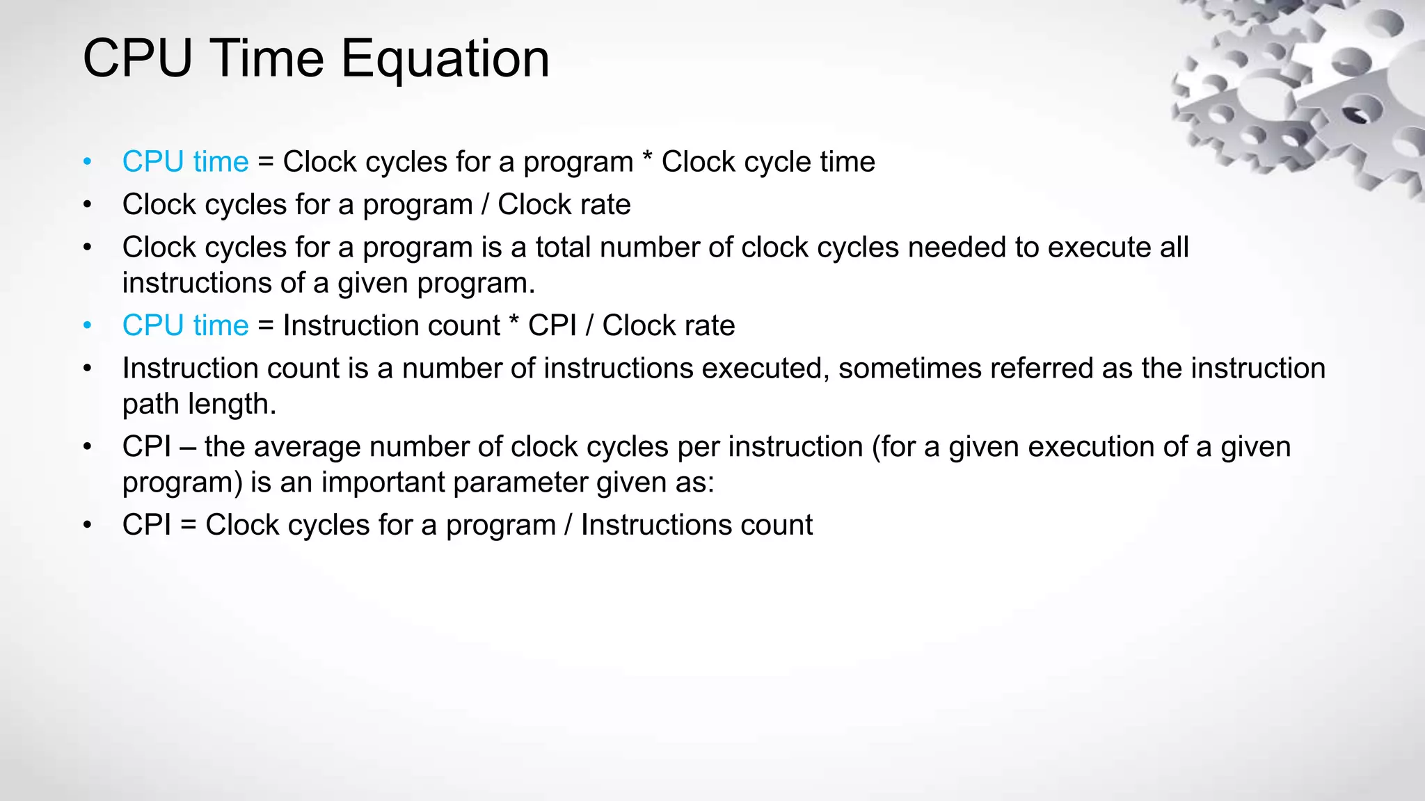 Cpu performance matrix | PPTX