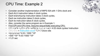 Cpu performance matrix | PPTX