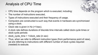 Cpu performance matrix | PPTX