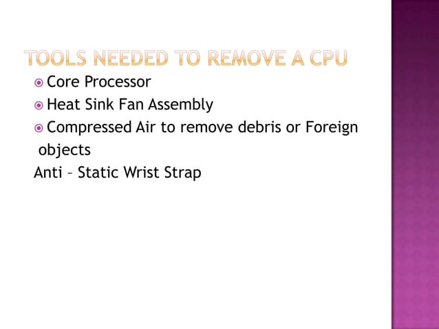 Cpu presentation | PPTX