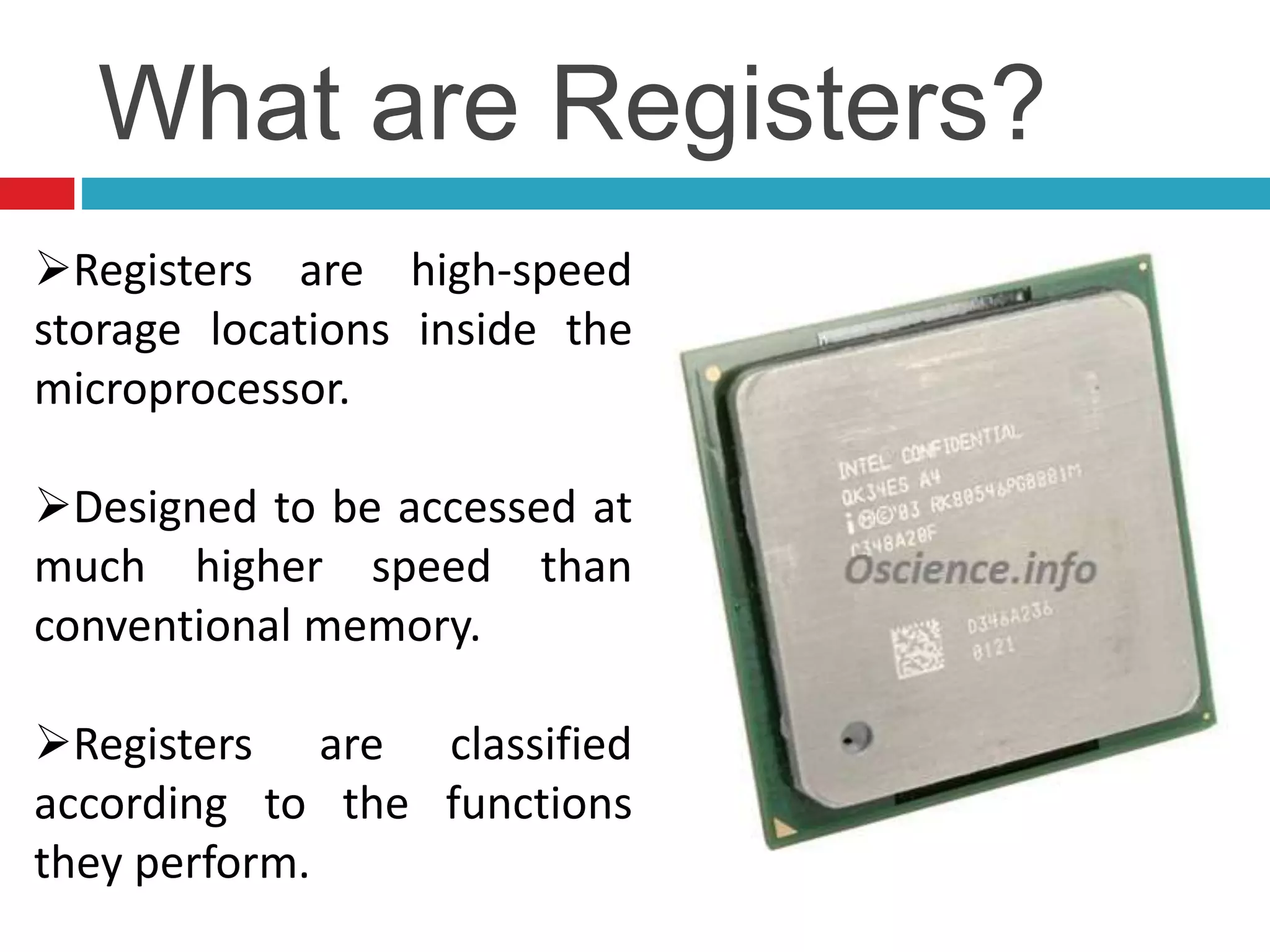 Cpu registers | PPTX