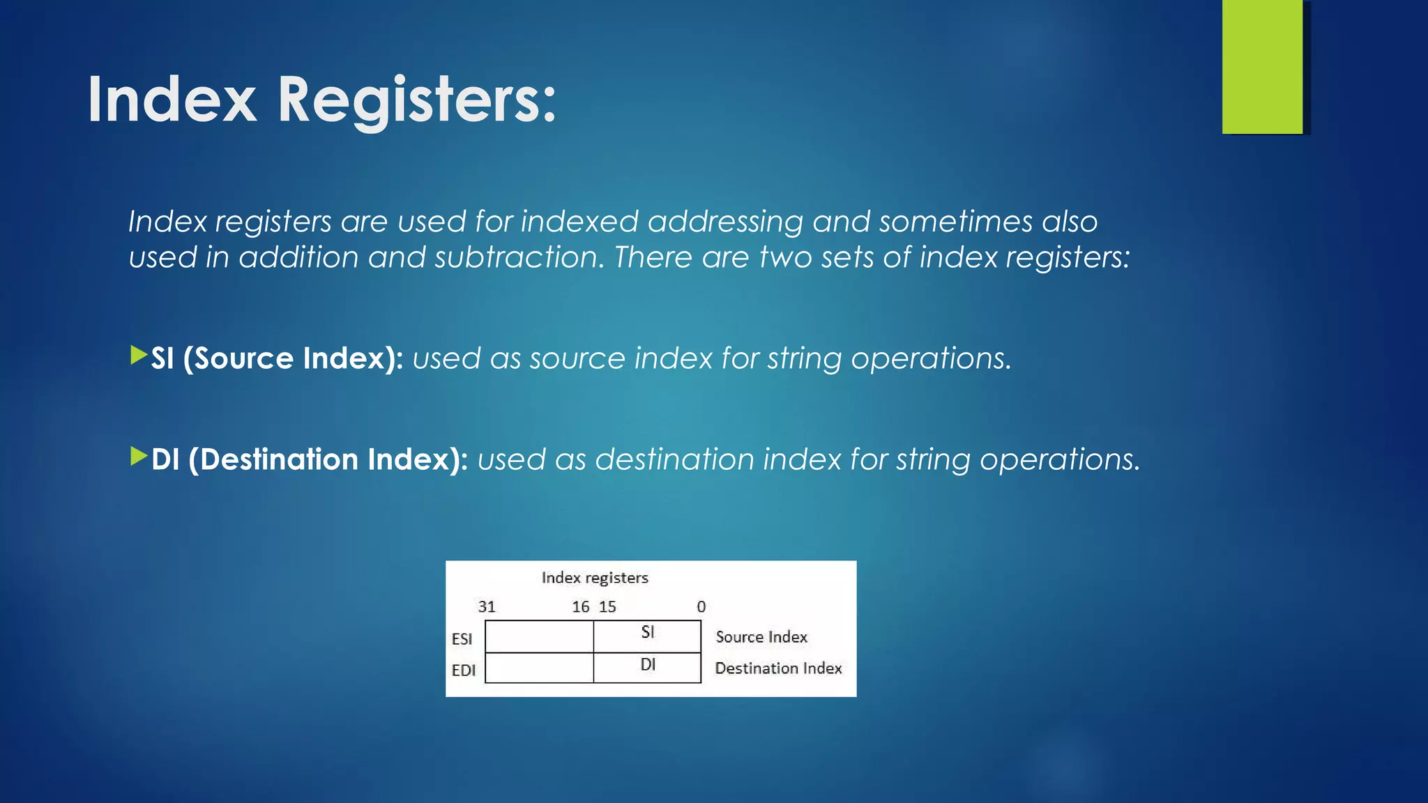 Registers | PPT