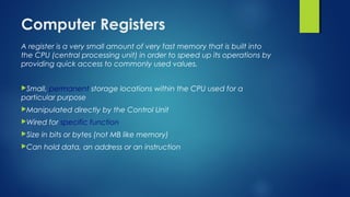 Registers | PPT