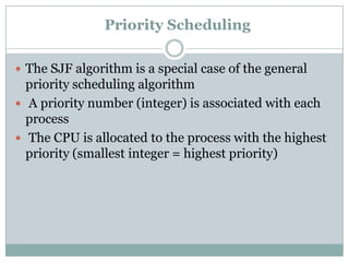 Cpu scheduling | PPTX