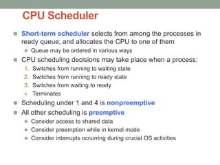 Cpu scheduling | PPT