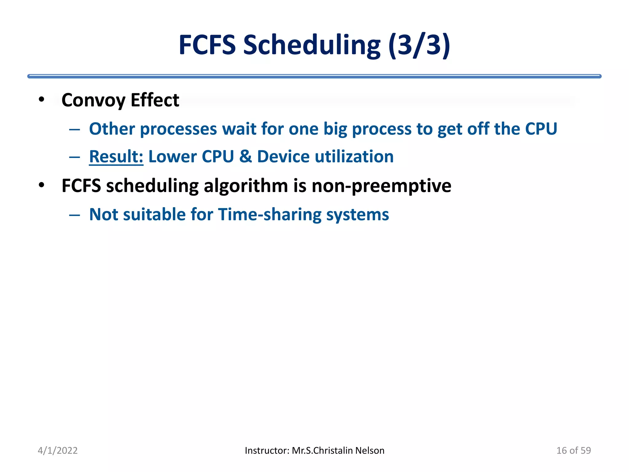 CPU Scheduling | PDF