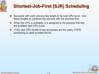 CPU scheduling are using in operating systems.ppt