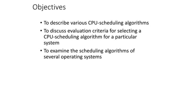 CPU Scheduling Lecture 5 - 6.pptx