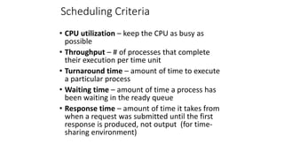 CPU Scheduling Lecture 5 - 6.pptx