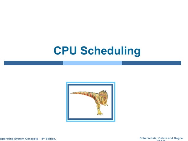 Cpu scheduling(suresh) | PPT | Operating Systems | Computer Software ...