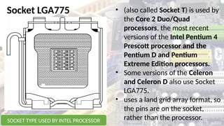 Presentation of Central Processing Unit Socket.pptx