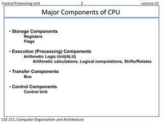 Cpu unit | PPT