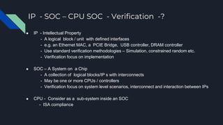 CPU Verification | PDF