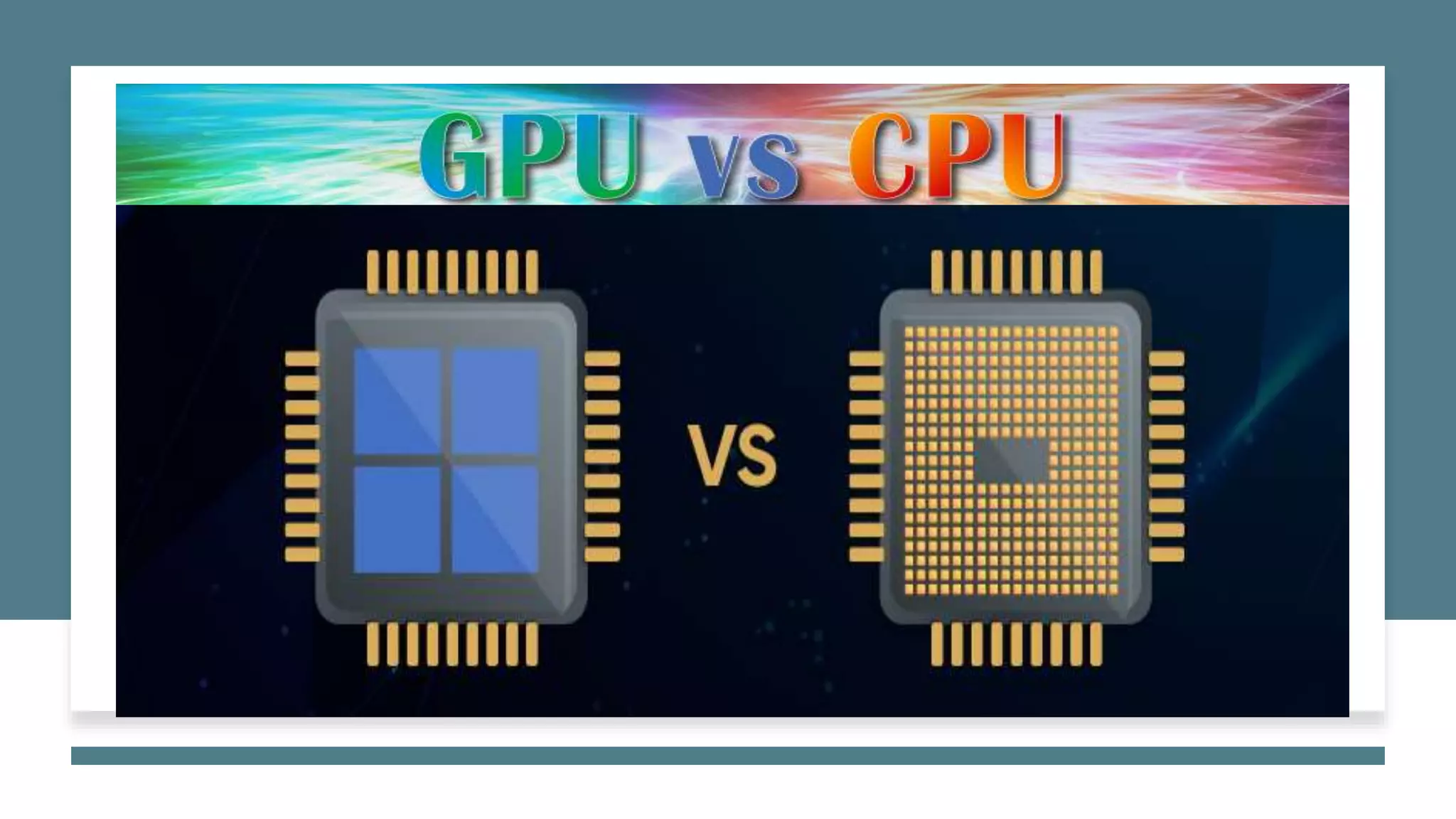 CPU vs GPU Comparison | PPTX