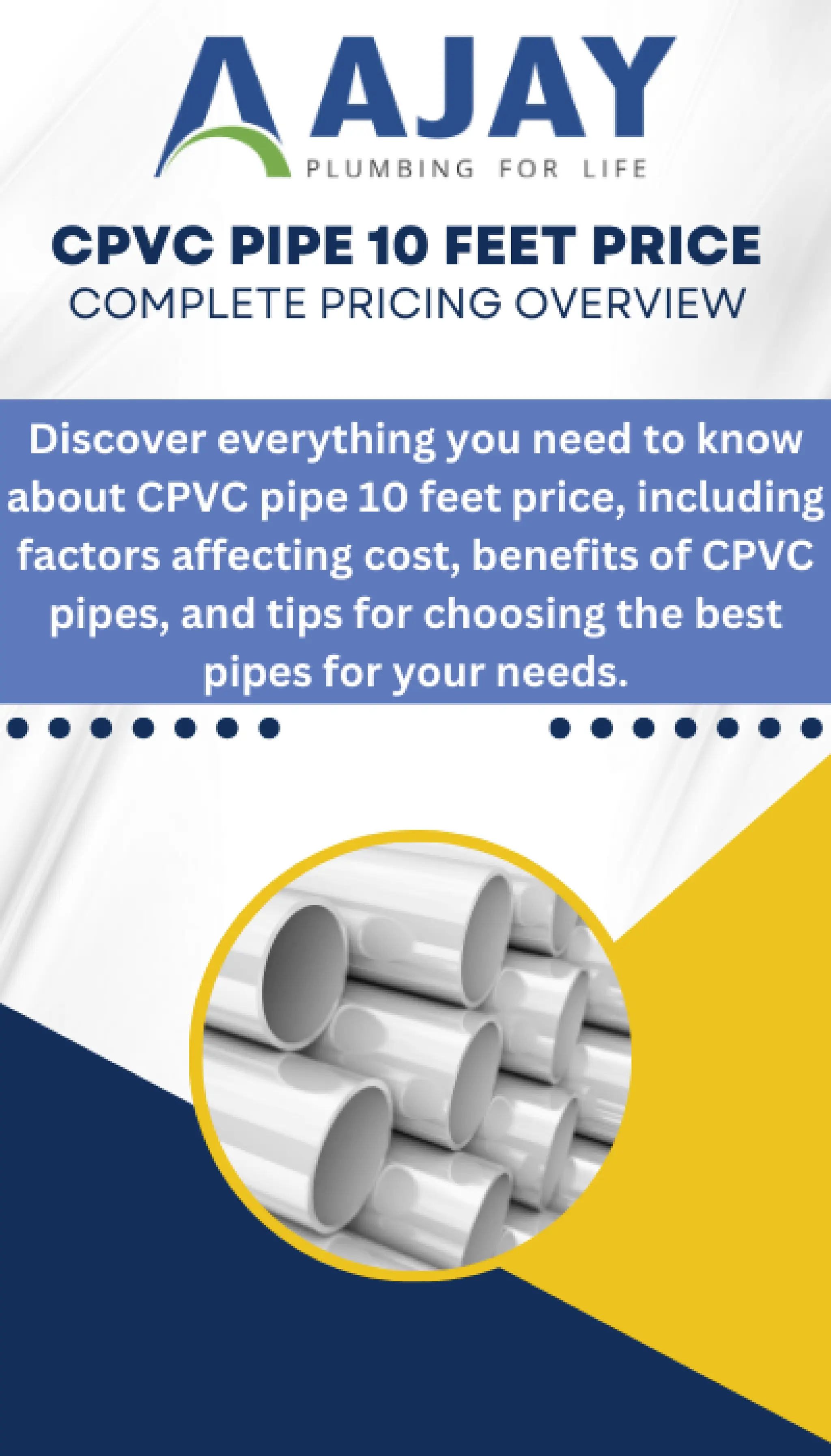 CPVC Pipe 10 Feet Price: Complete Pricing Overview | PDF