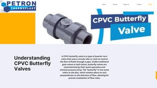 key considerations for selecting CPVC Butterfly Valves | PPT
