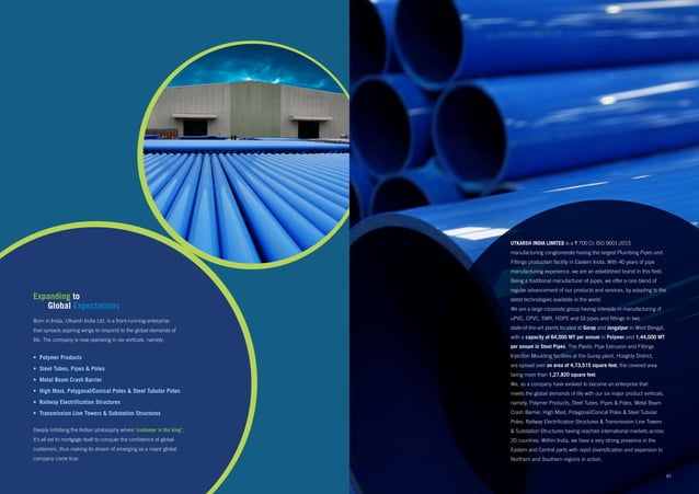 Cpvc pipes manufacturer supplier utkarsh | PPT