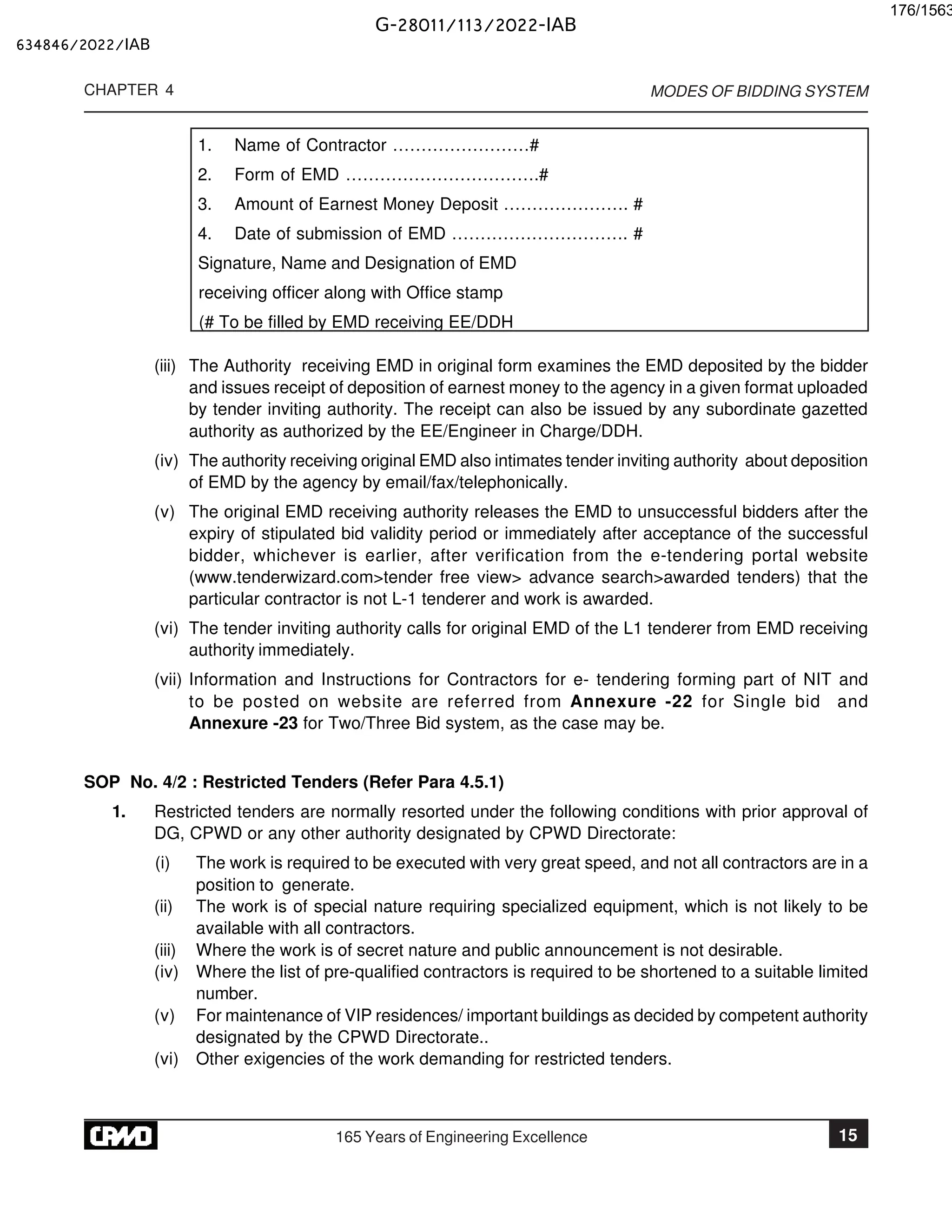 CPWD Works Manual 2019 SOP for repaire and maintenance | PDF