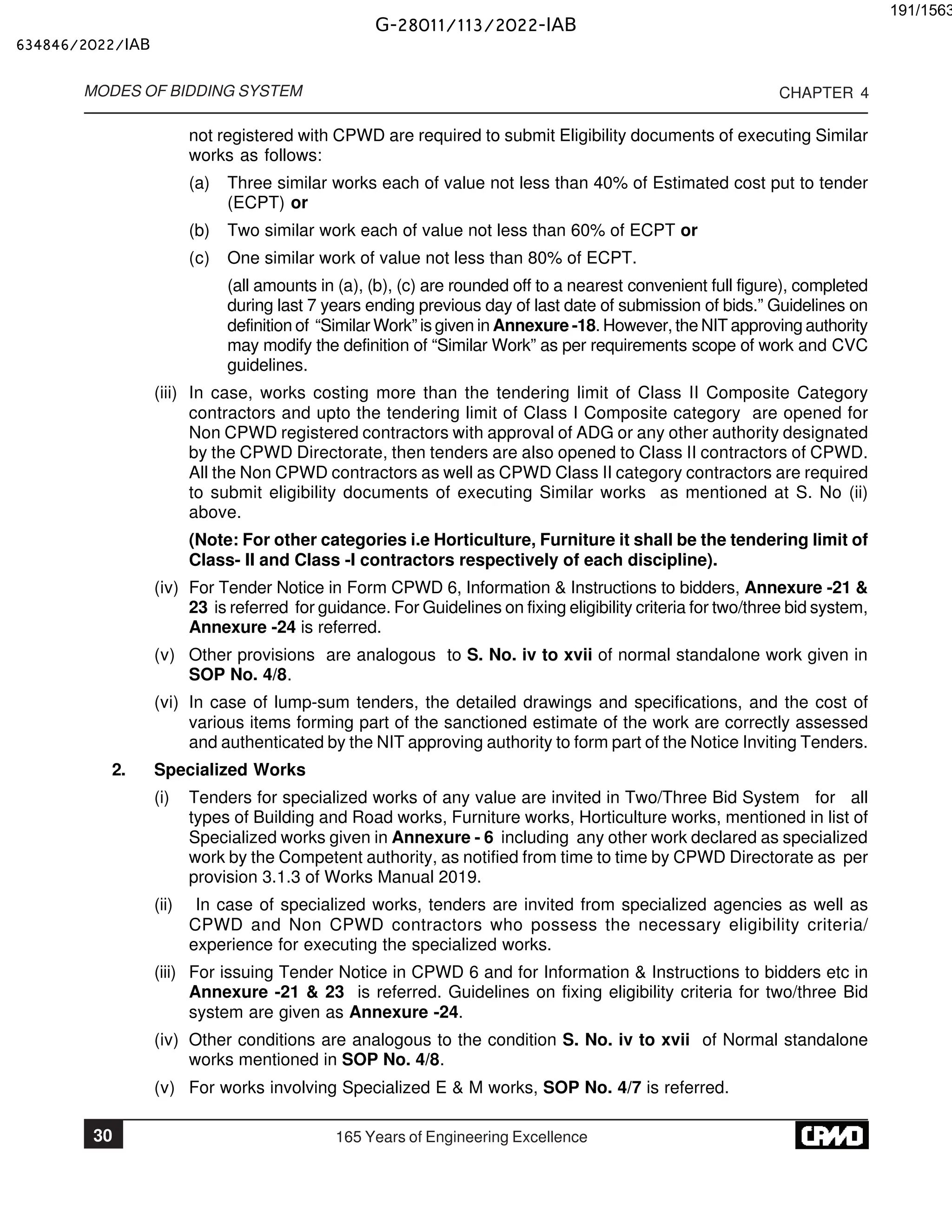 CPWD Works Manual 2019 SOP for repaire and maintenance | PDF
