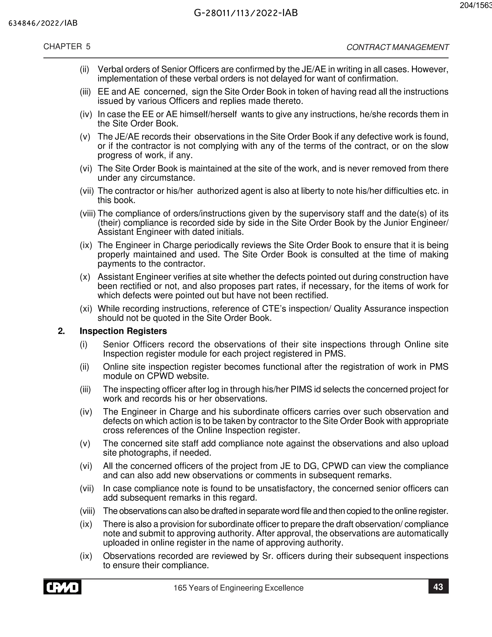 CPWD Works Manual 2019 SOP for repaire and maintenance | PDF