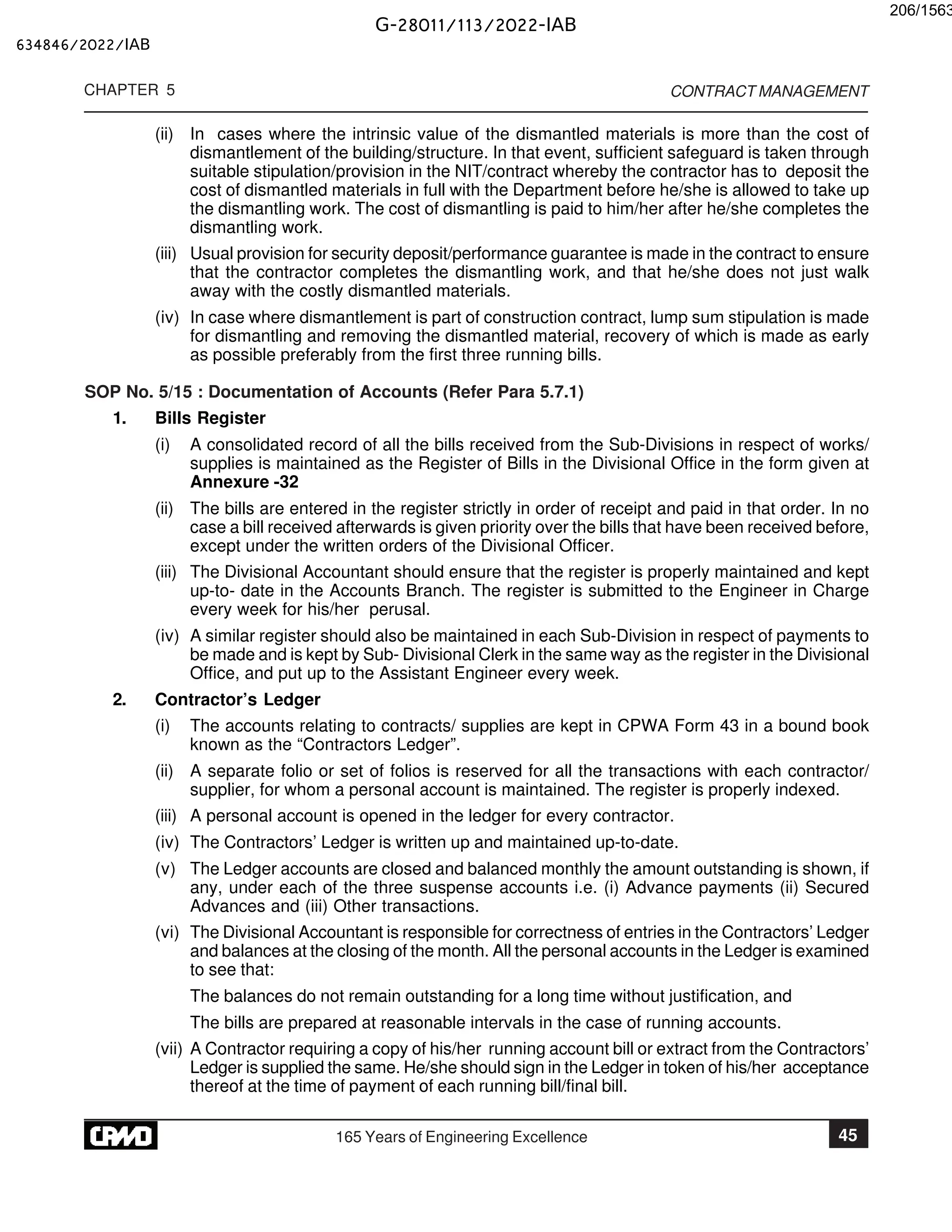 CPWD Works Manual 2019 SOP for repaire and maintenance | PDF