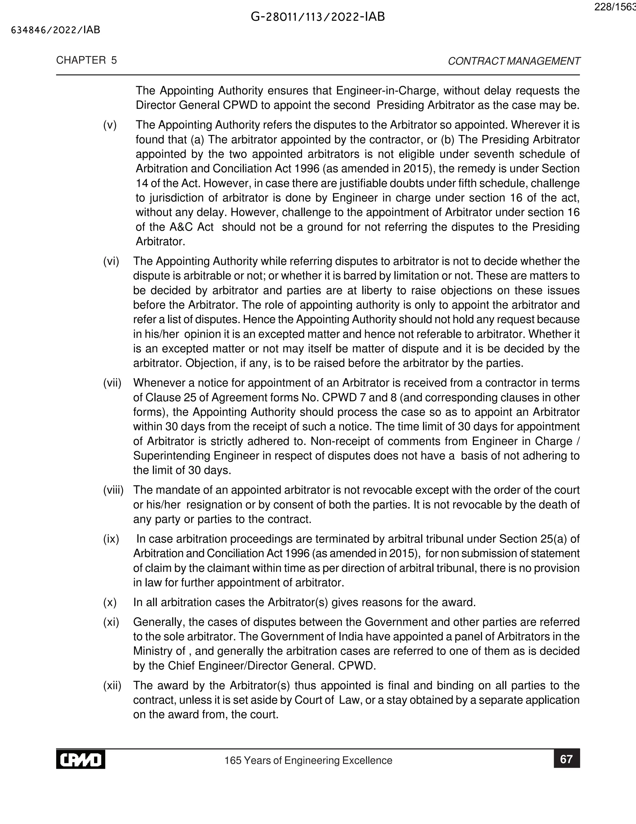 CPWD Works Manual 2019 SOP for repaire and maintenance | PDF