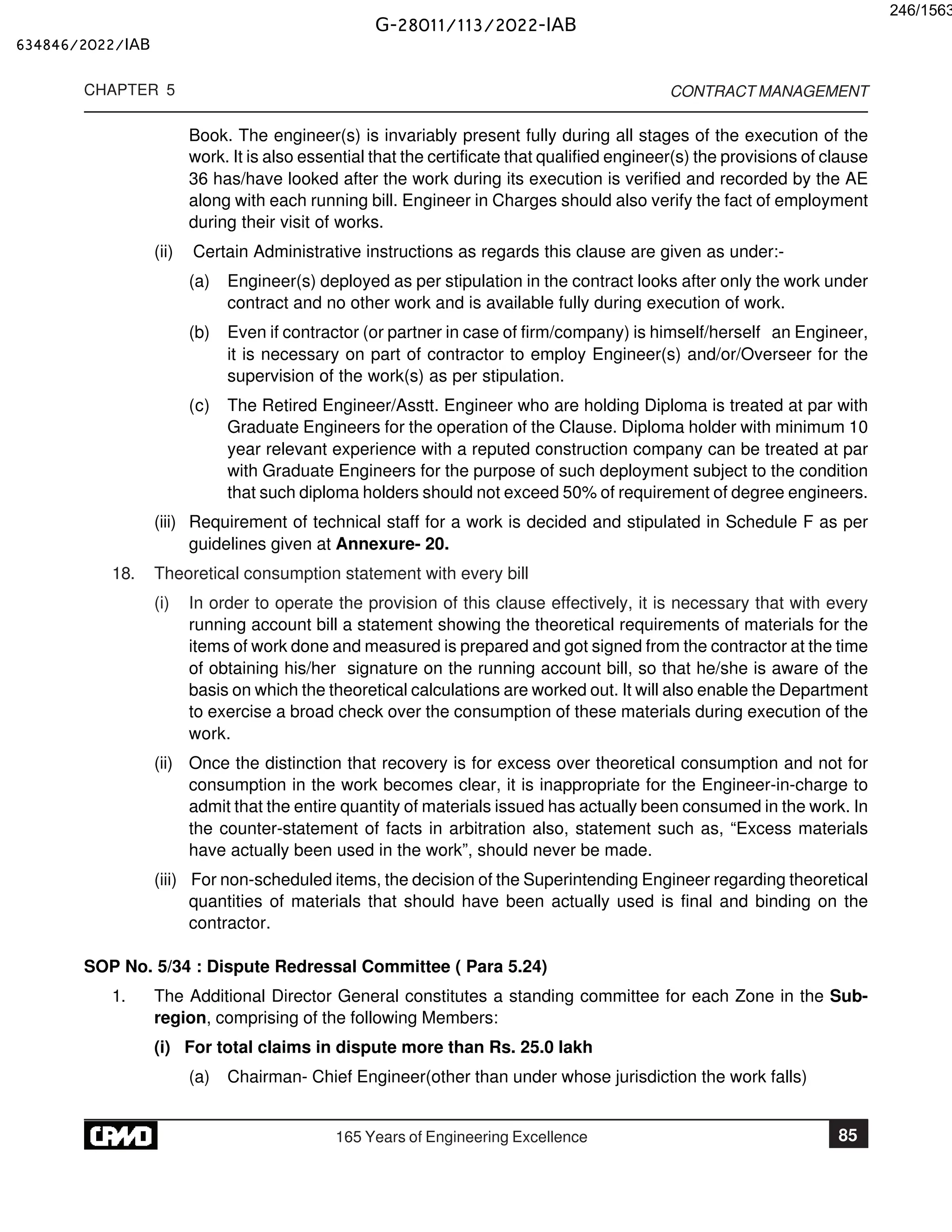 CPWD Works Manual 2019 SOP for repaire and maintenance | PDF