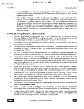 CPWD Works Manual 2019 SOP for repaire and maintenance | PDF
