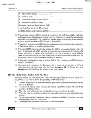 CPWD Works Manual 2019 SOP for repaire and maintenance | PDF