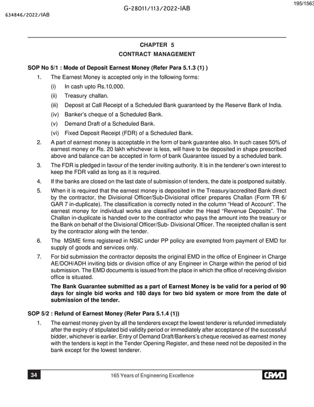 CPWD Works Manual 2019 SOP for repaire and maintenance | PDF