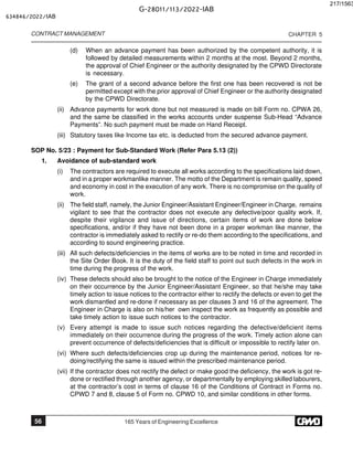 CPWD Works Manual 2019 SOP for repaire and maintenance | PDF