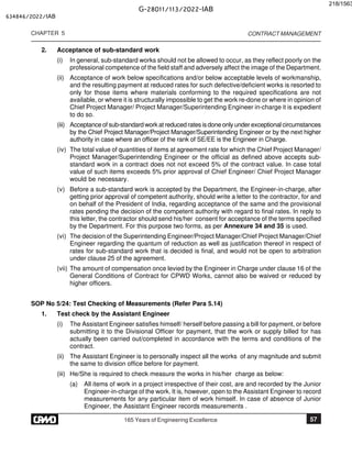 CPWD Works Manual 2019 SOP for repaire and maintenance | PDF