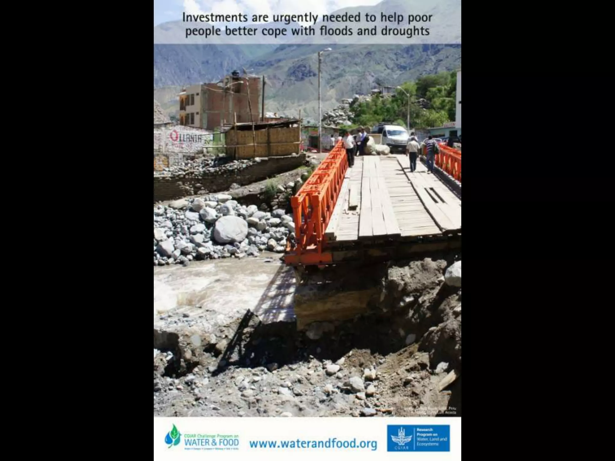 CPWF Andes Rio+20 Water & Poverty Poster Messages | PPTX