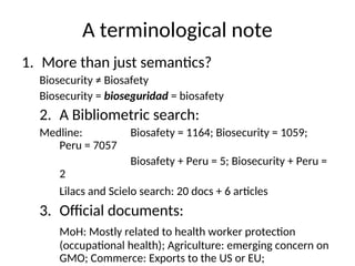 Biosafety and Biosecurity: Overviews.ppt