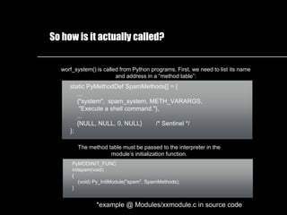 C pythontalk | PPT | Free Download