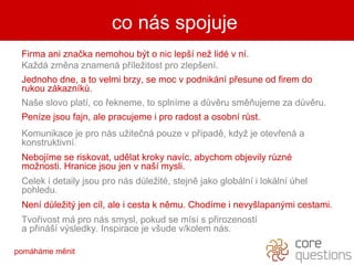 Core Questions | PPT