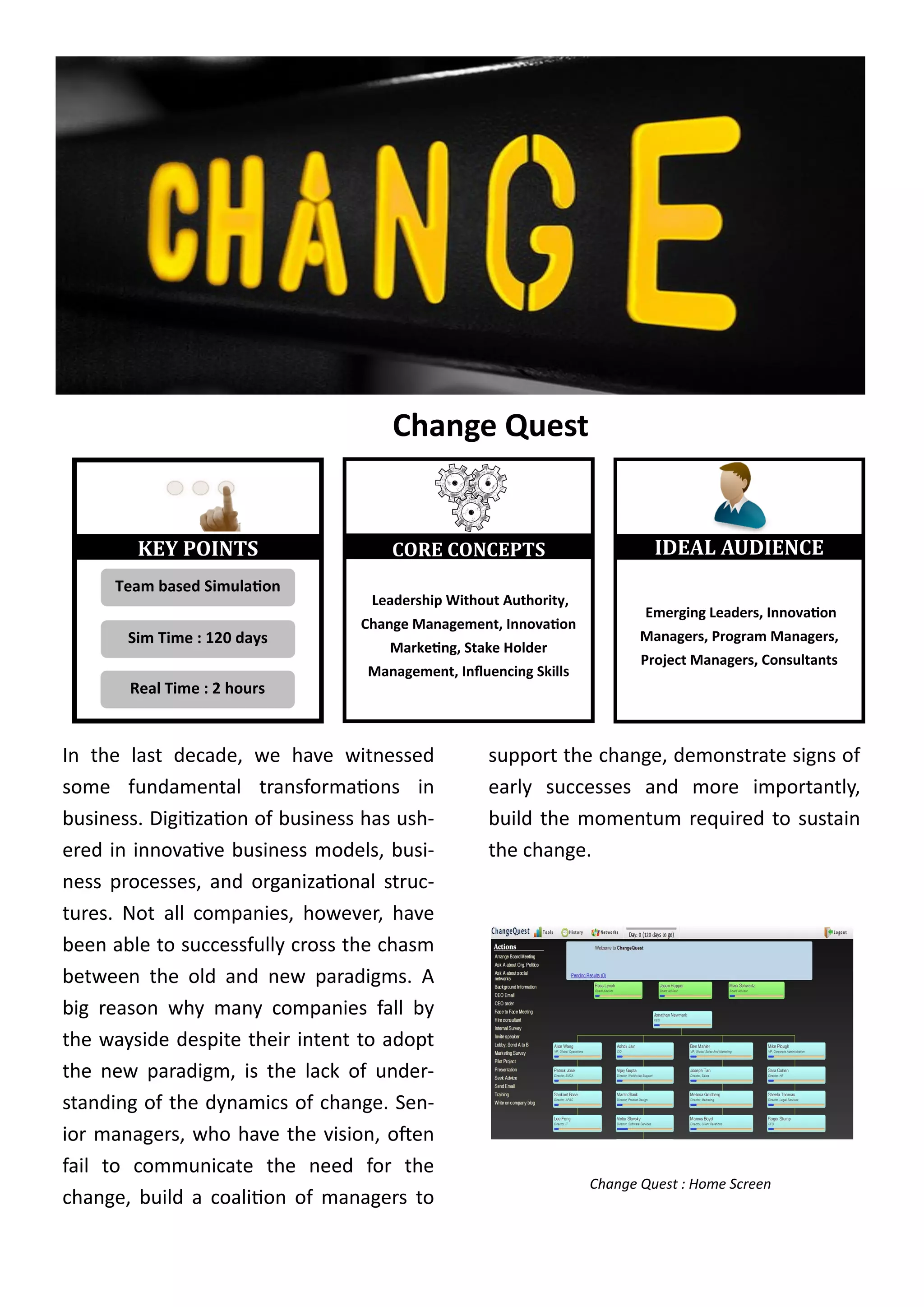 ChangeQuest | PDF