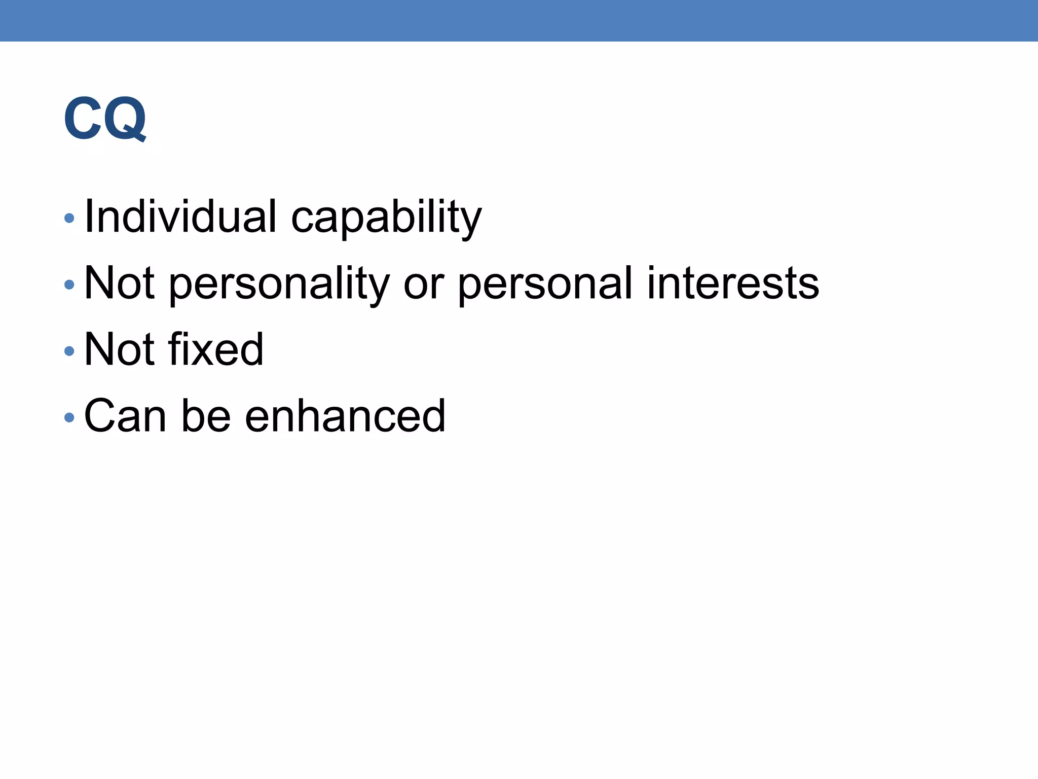 Cultural Intelligence _CQ | PPTX