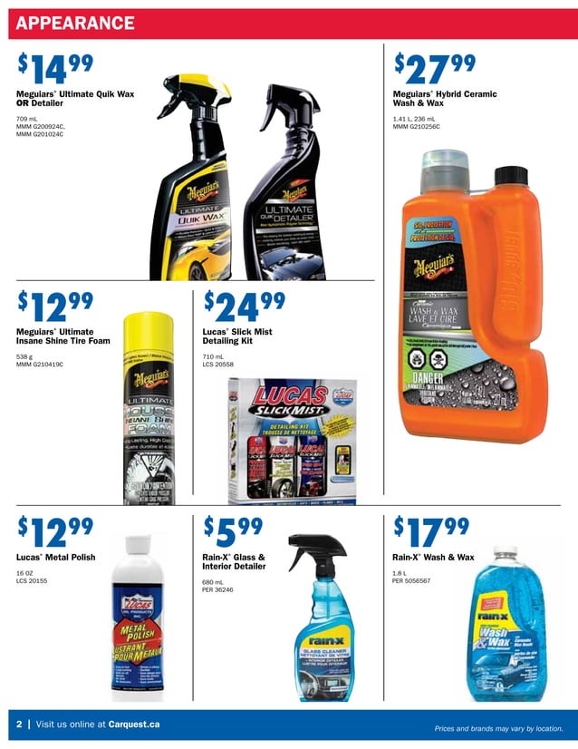 Auto Parts Fyler – CarQuest – PetesPaint.ca