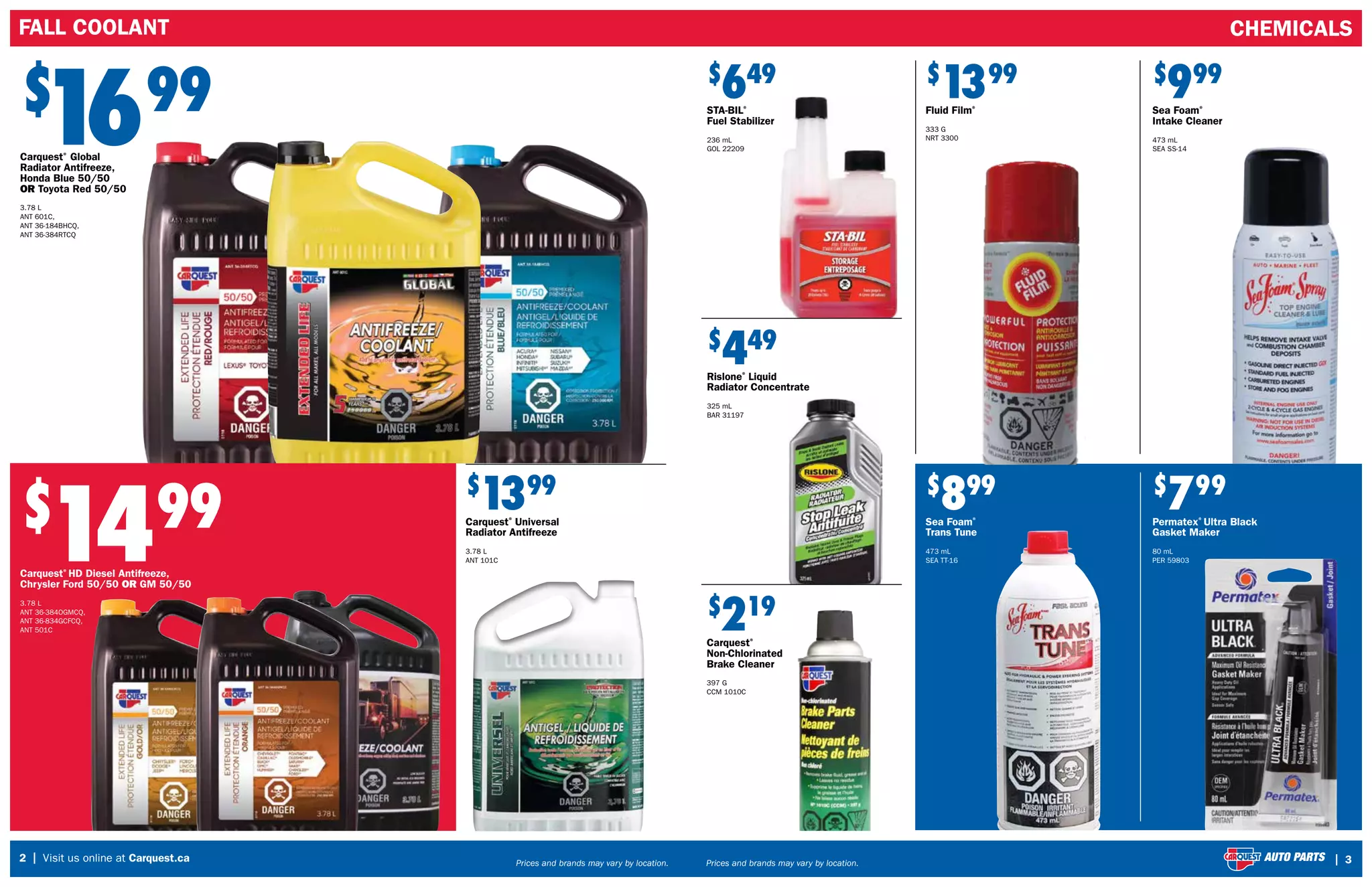 Auto Parts Fyler – CarQuest – PetesPaint.ca