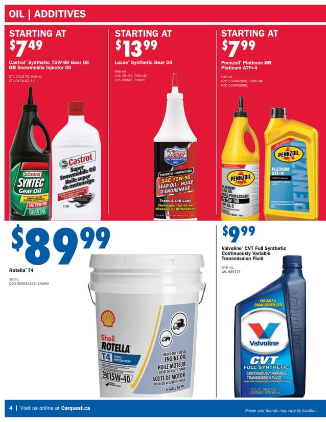 Auto Parts Fyler – CarQuest – PetesPaint.ca