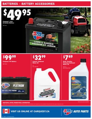Auto Parts Fyler – CarQuest – AutoBarn.ca