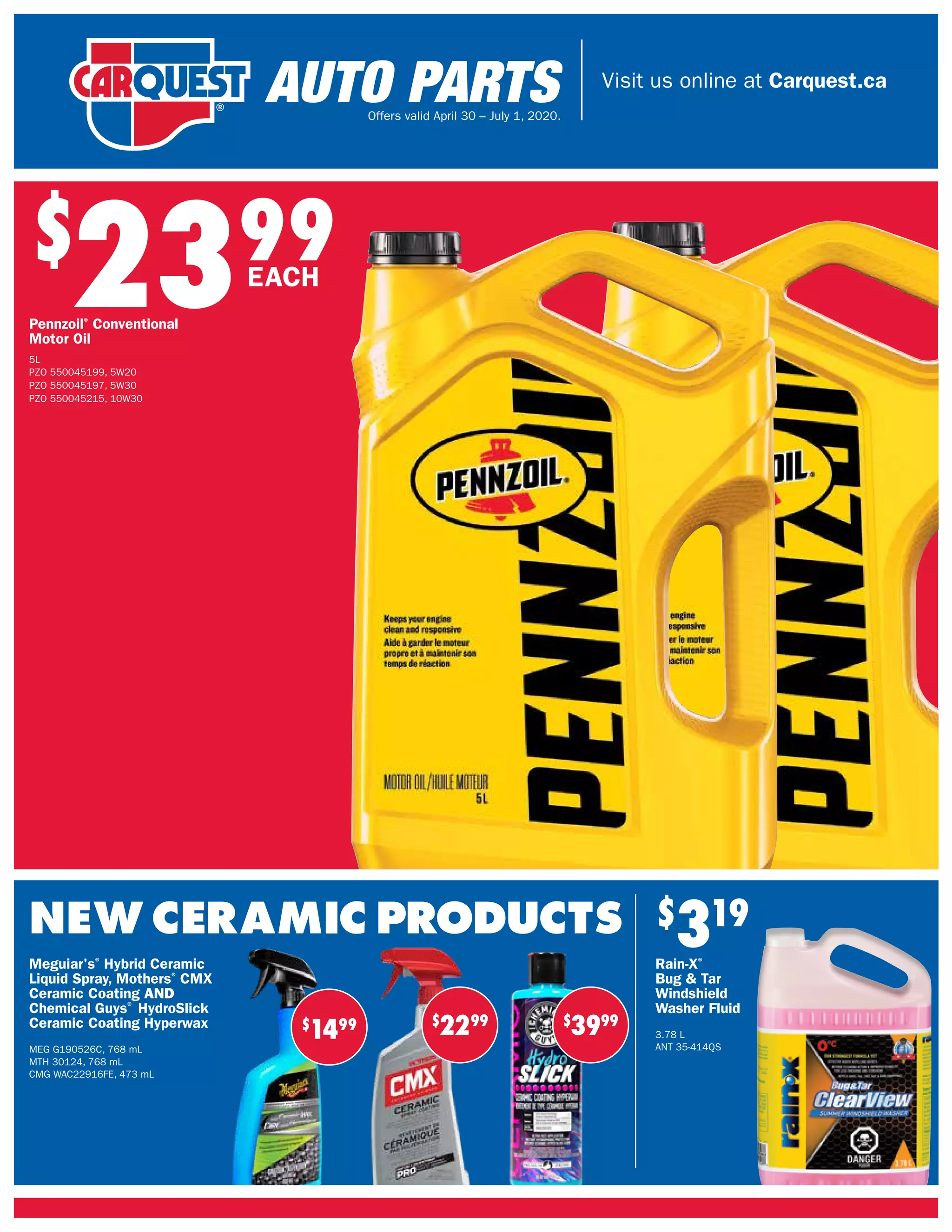 Auto Parts Fyler – CarQuest – PetesPaint.ca
