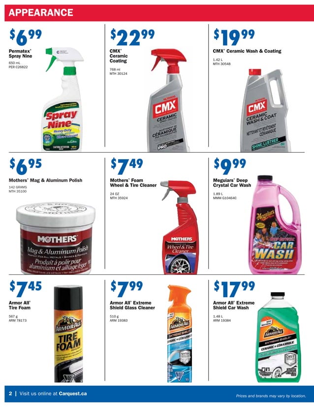 Auto Parts Fyler – CarQuest – PetesPaint.ca