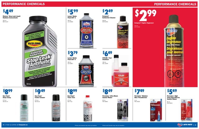 Auto Parts Fyler – CarQuest – PetesPaint.ca