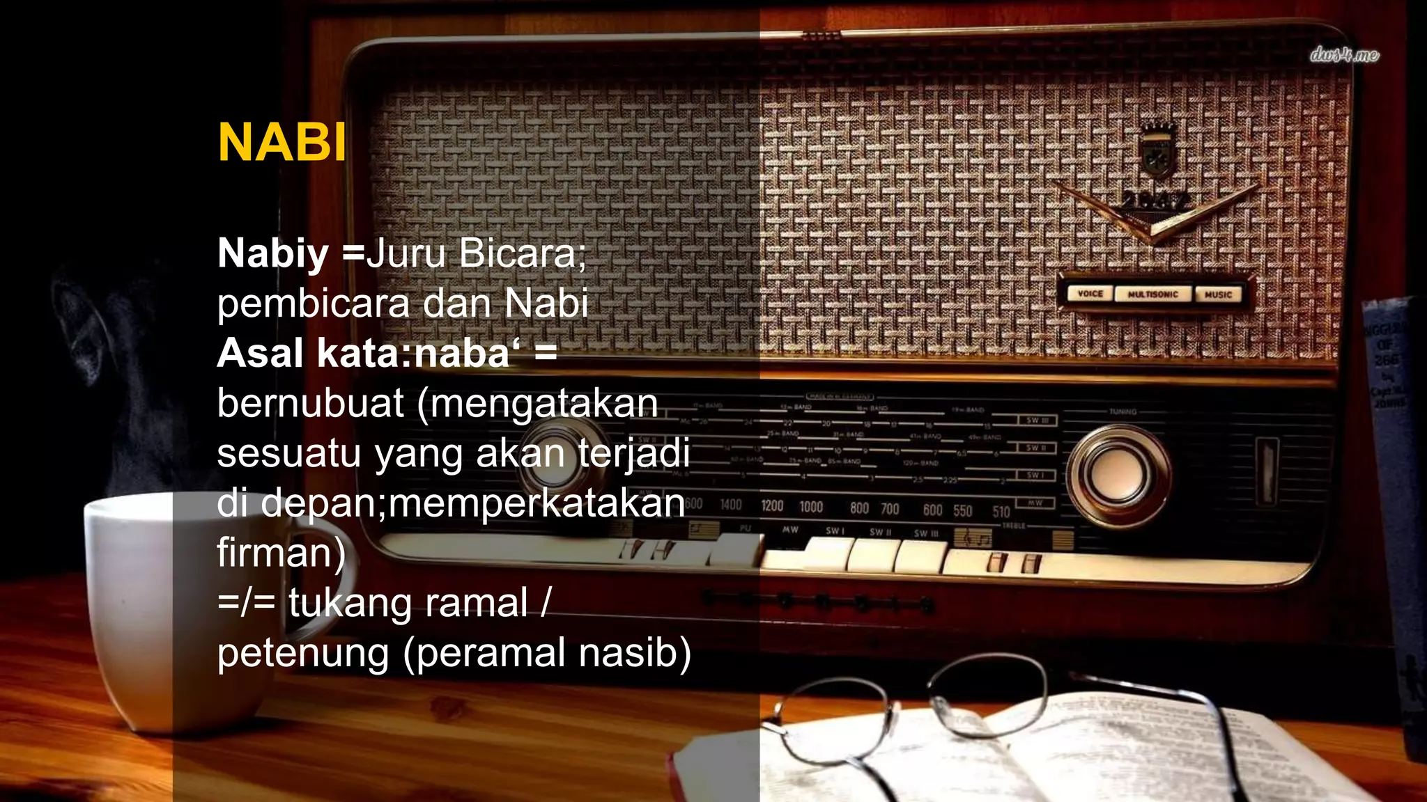 Kristus;Nabi Imam Raja | PPTX