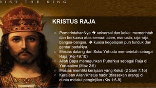 Kristus;Nabi Imam Raja | PPTX