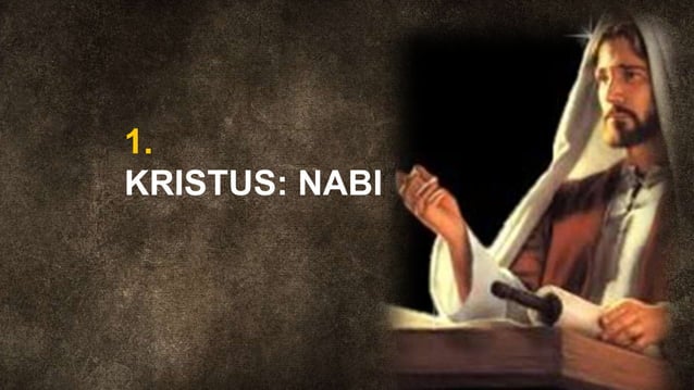 Kristus;Nabi Imam Raja | PPTX