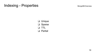 MongoDB Workshop Universidad de Huelva | PPT